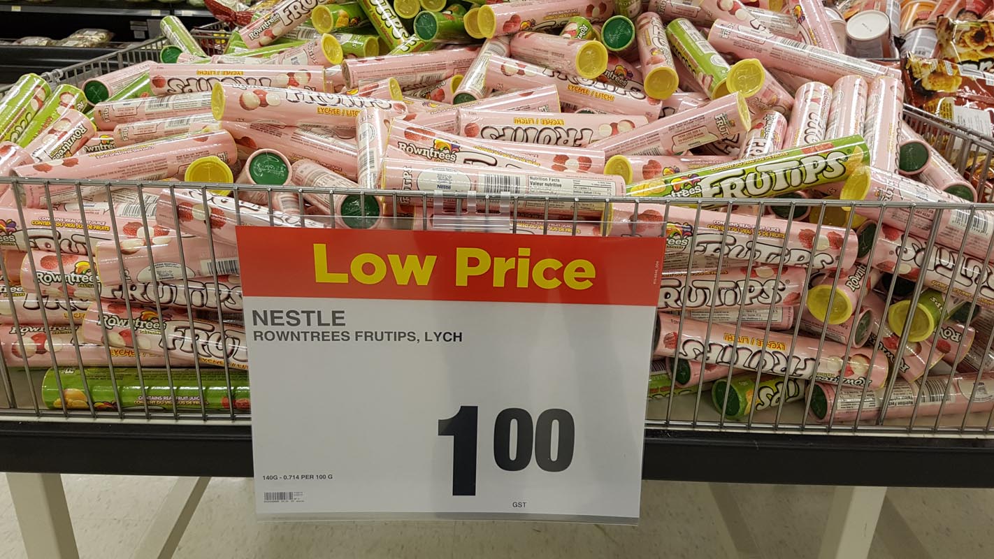 Nestle Rowntrees Fruitips
