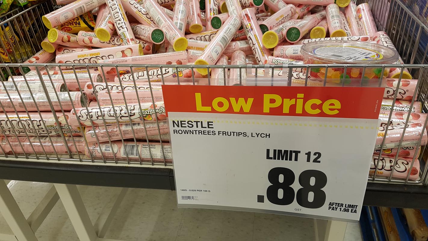 Nestle Rowntrees Fruitips