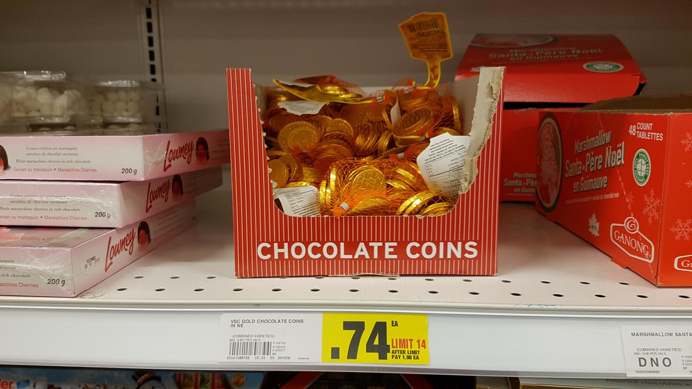 Chocolate Coins